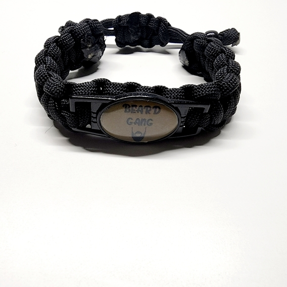 Accessories | Beard Gang Adjustable Charm Bracelet Wristband | Poshmark